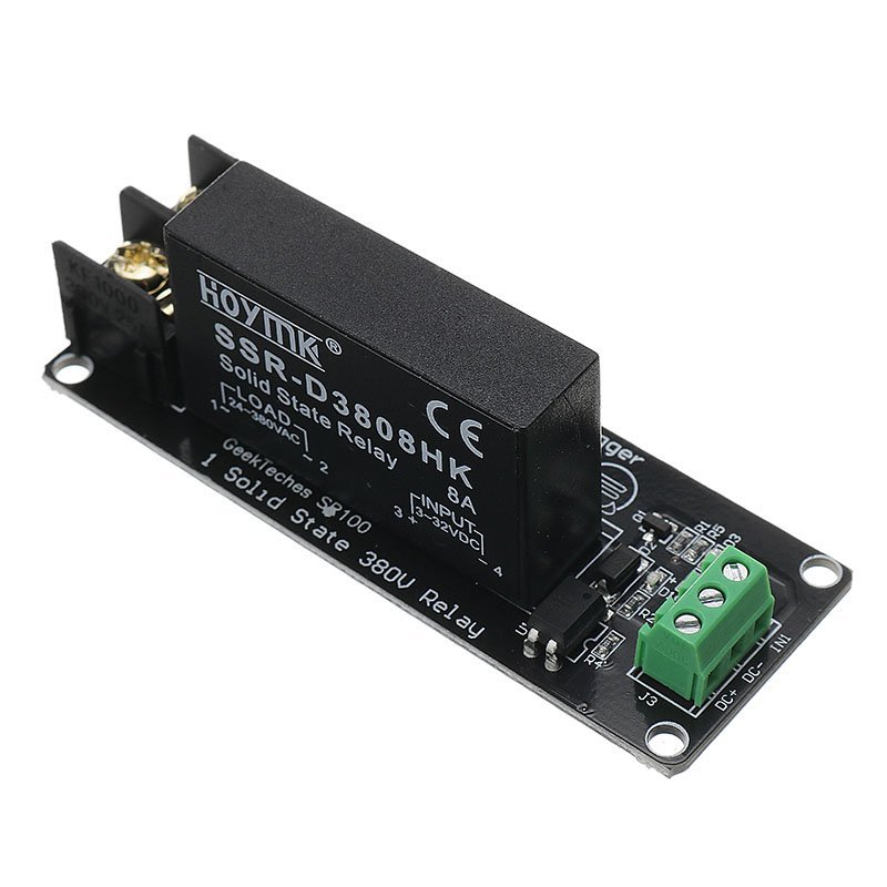 380V 8A 1 Channel Solid State Relay Board SSR Switch Controller for ...