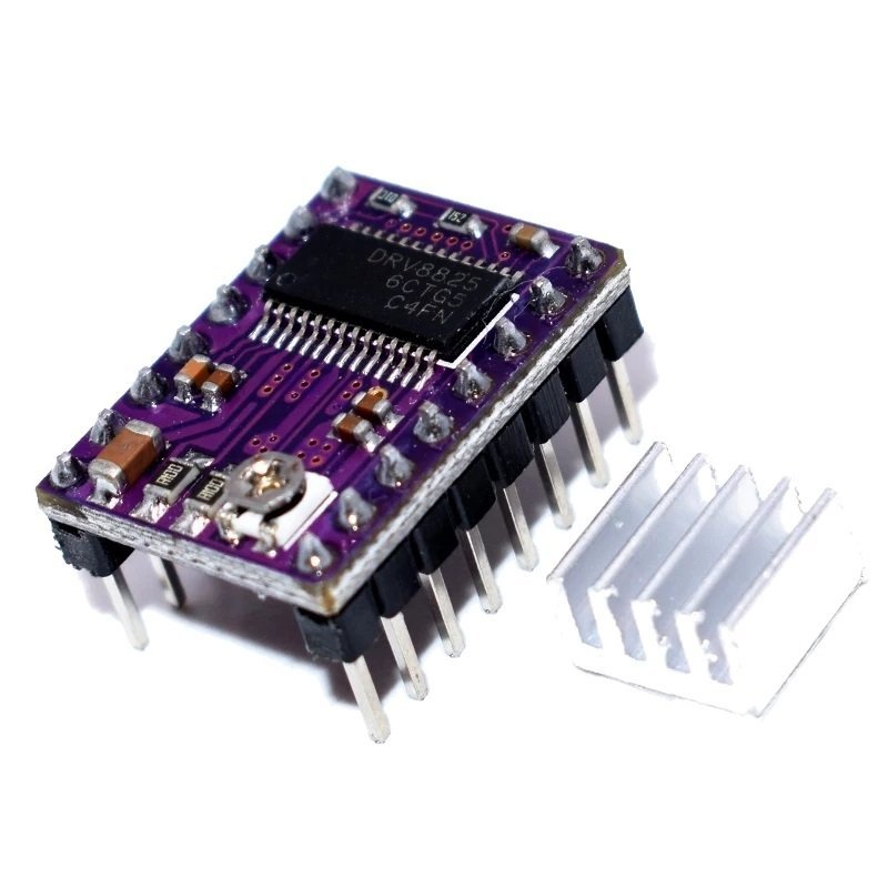 DRV8825 Stepper Motor Driver with Heatsink – WEMOS STORE