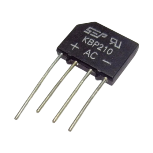 KBP210 2A 1000V Diode bridge Rectifier IC – WEMOS STORE