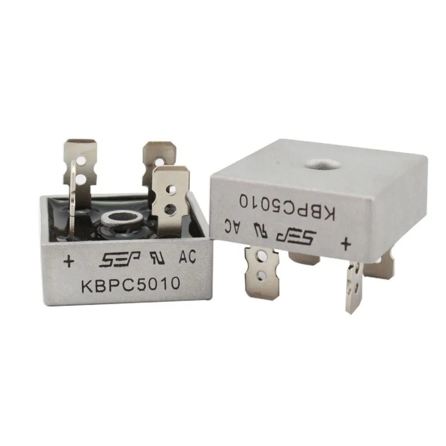 Kbpc5010 1000v 50a Diode Bridge Rectifier Ic Wemos Store