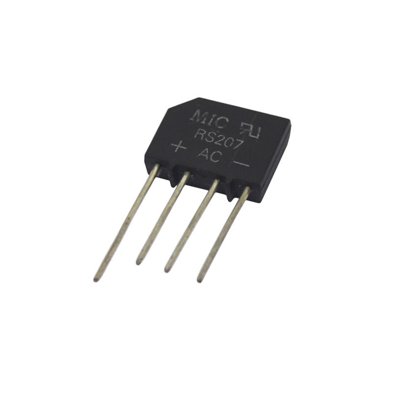 RS207 2A 700V Diode bridge Rectifier IC – WEMOS STORE