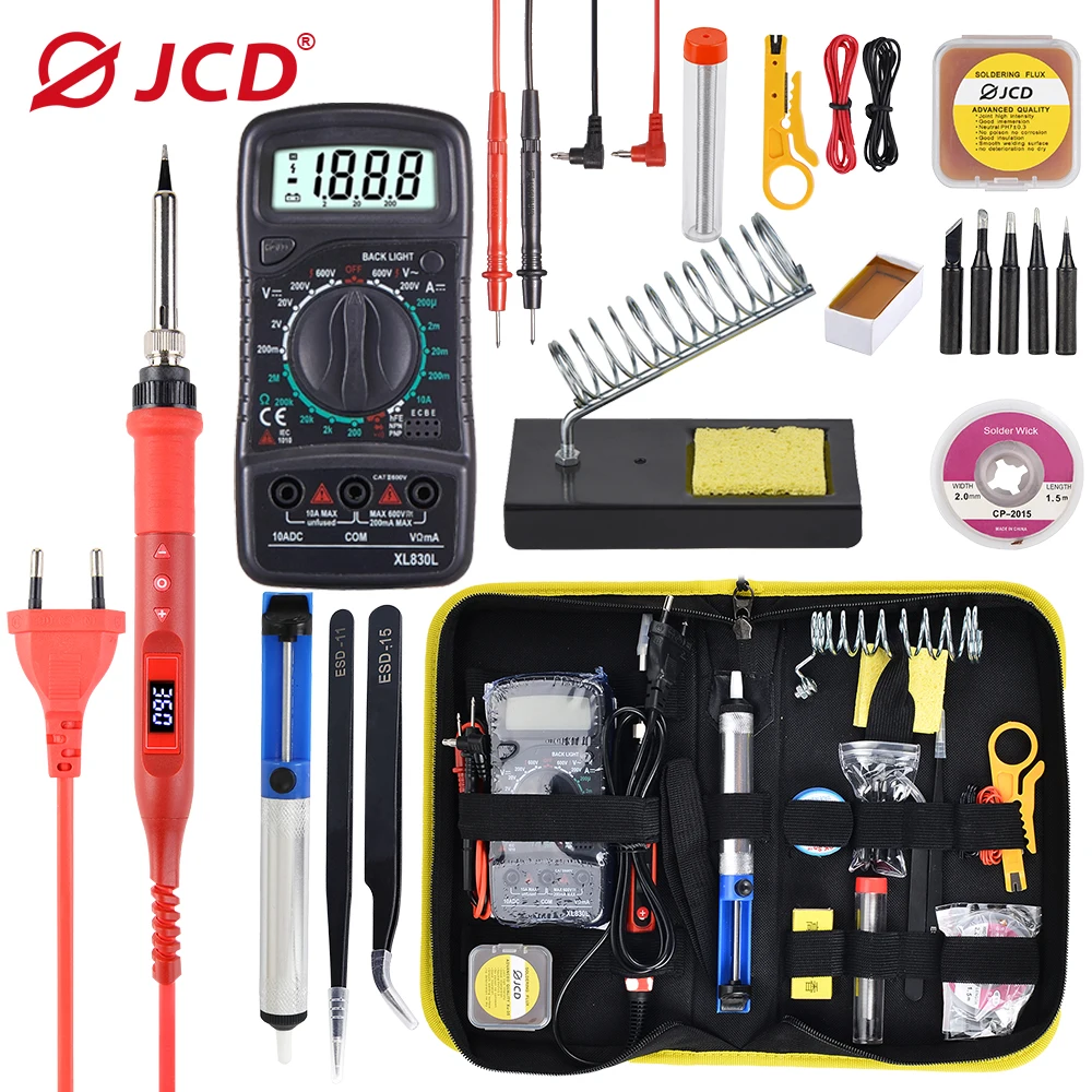908U Soldering Iron Set with XL830L Multimeter – WEMOS STORE