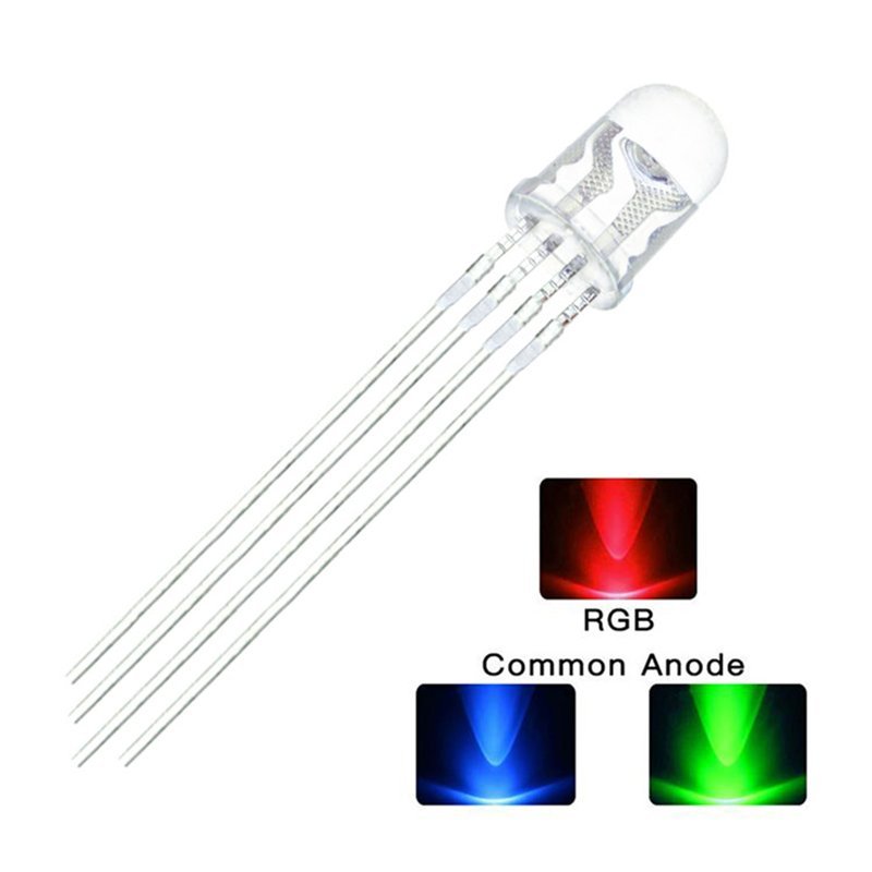 LED RGB – 5MM – WEMOS STORE