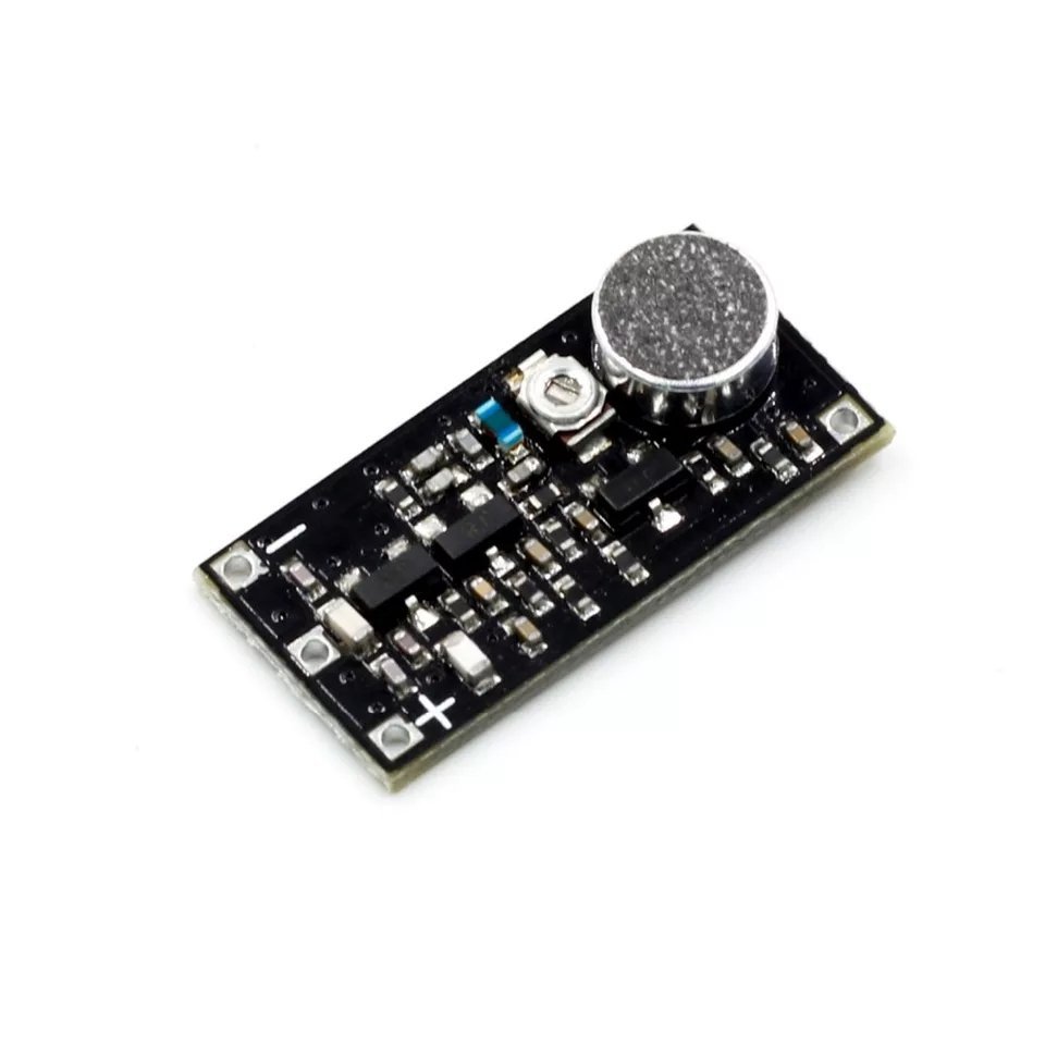 FM Transmitter with Wireless Microphone Adjustable sensitivity DC 800M ...