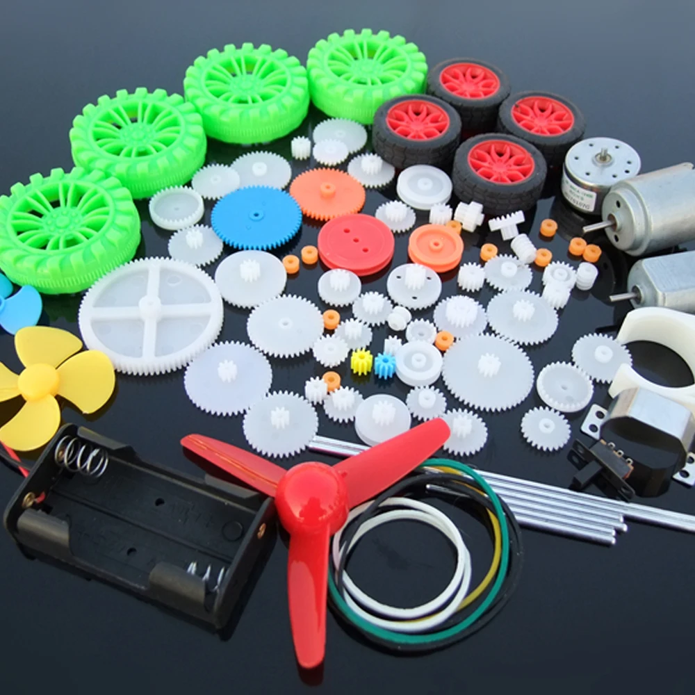 Mixed Plastic Gear Gearbox – 69pcs – WEMOS STORE