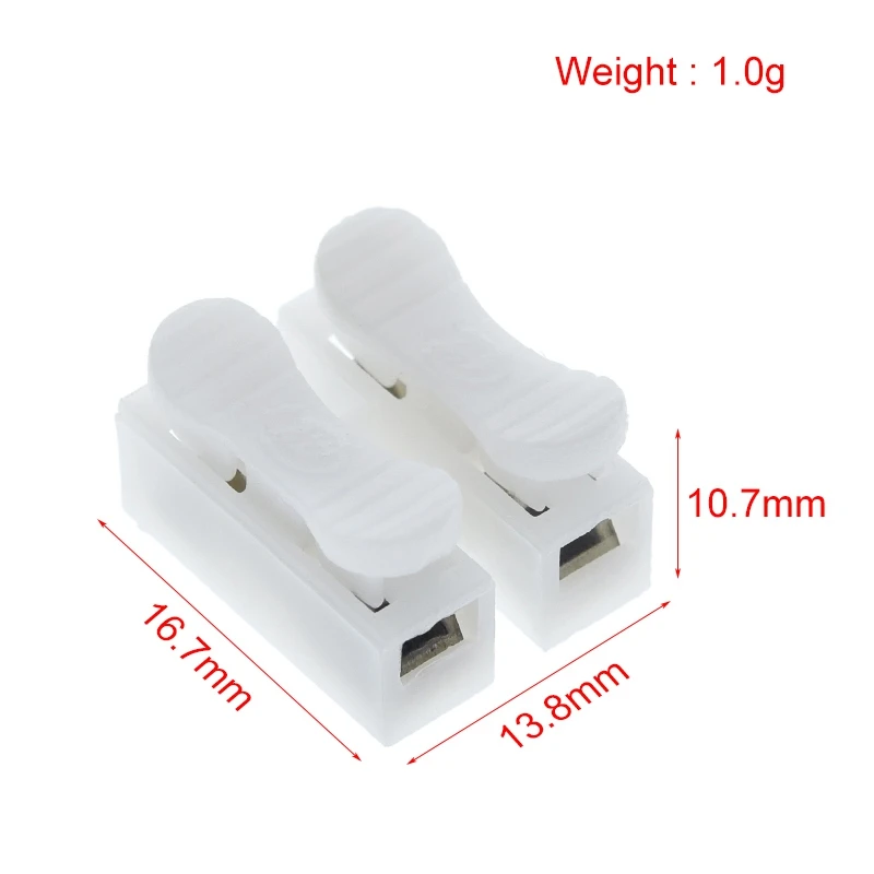 Quick connector cable clamp terminal block – two channel – WEMOS STORE