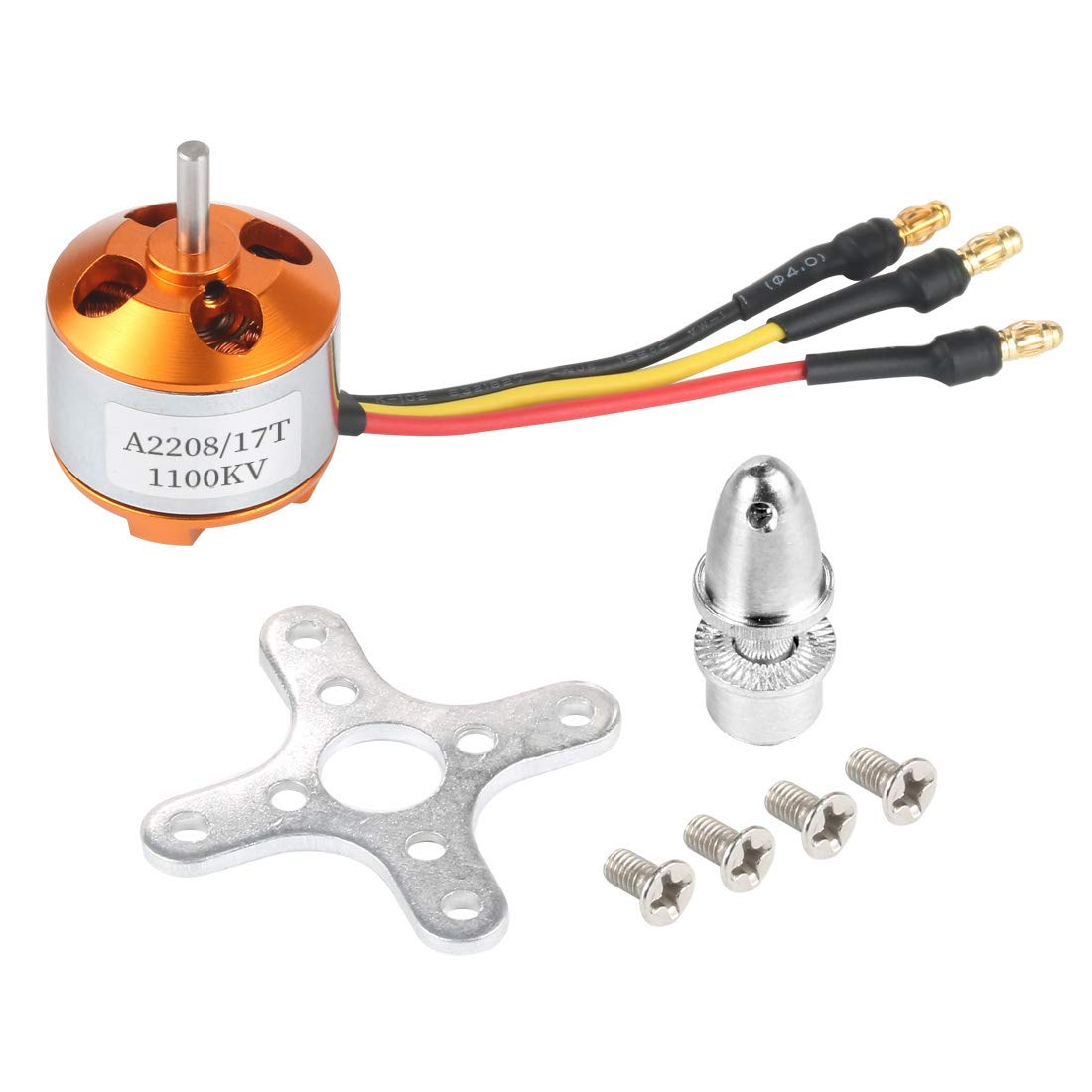 A2208 17T Outrunner Motor Brushless 1100 KV – WEMOS STORE